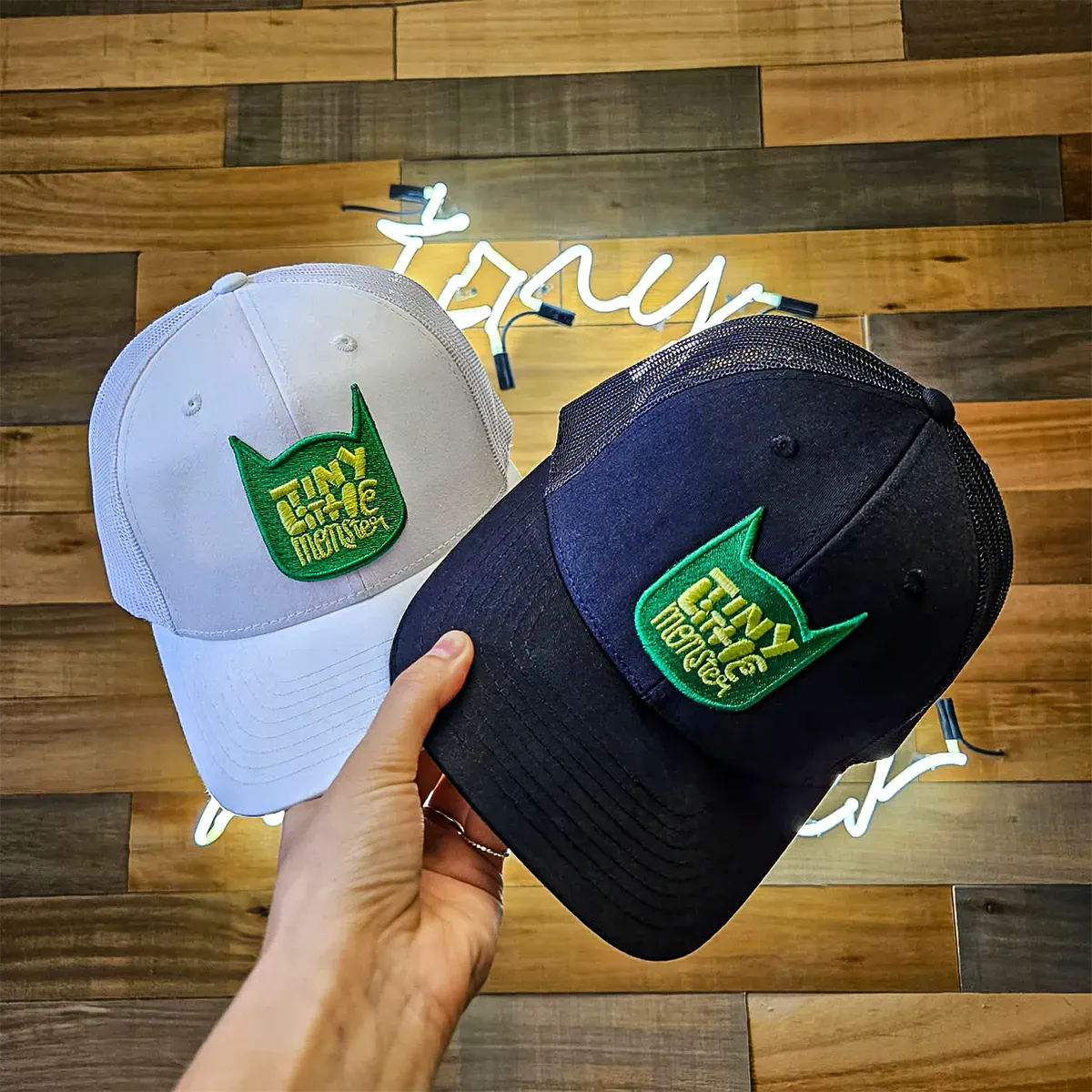 Custom Patch Hats - Tiny Little Monster